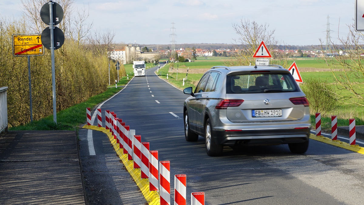 Radwege Gronau Die Straßenbrücke über die Nidda - landbote.info